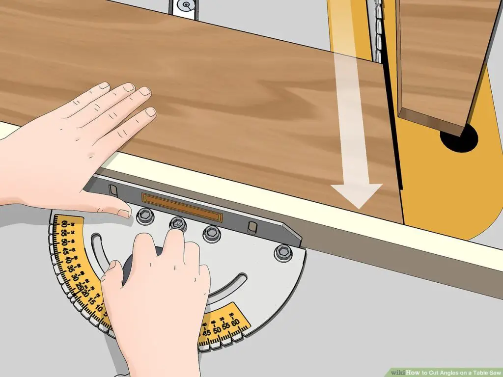 How to Cut an Angle on a Table Saw